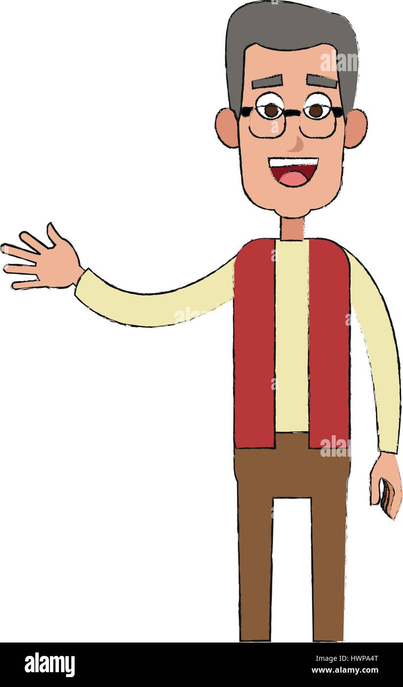 old man cartoon icon Stock Vector Image & Art - Alamy