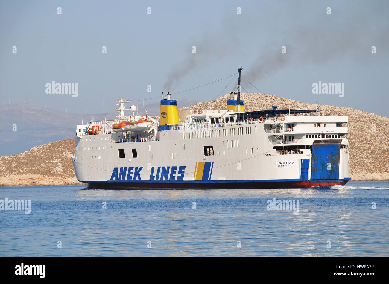 Anek lines boat hi-res stock photography and images - Alamy