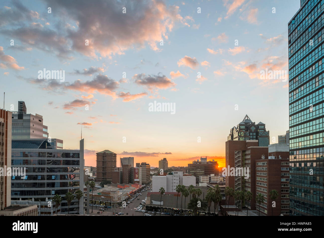 Harare is the capital city of Zimbabwe Stock Photo - Alamy