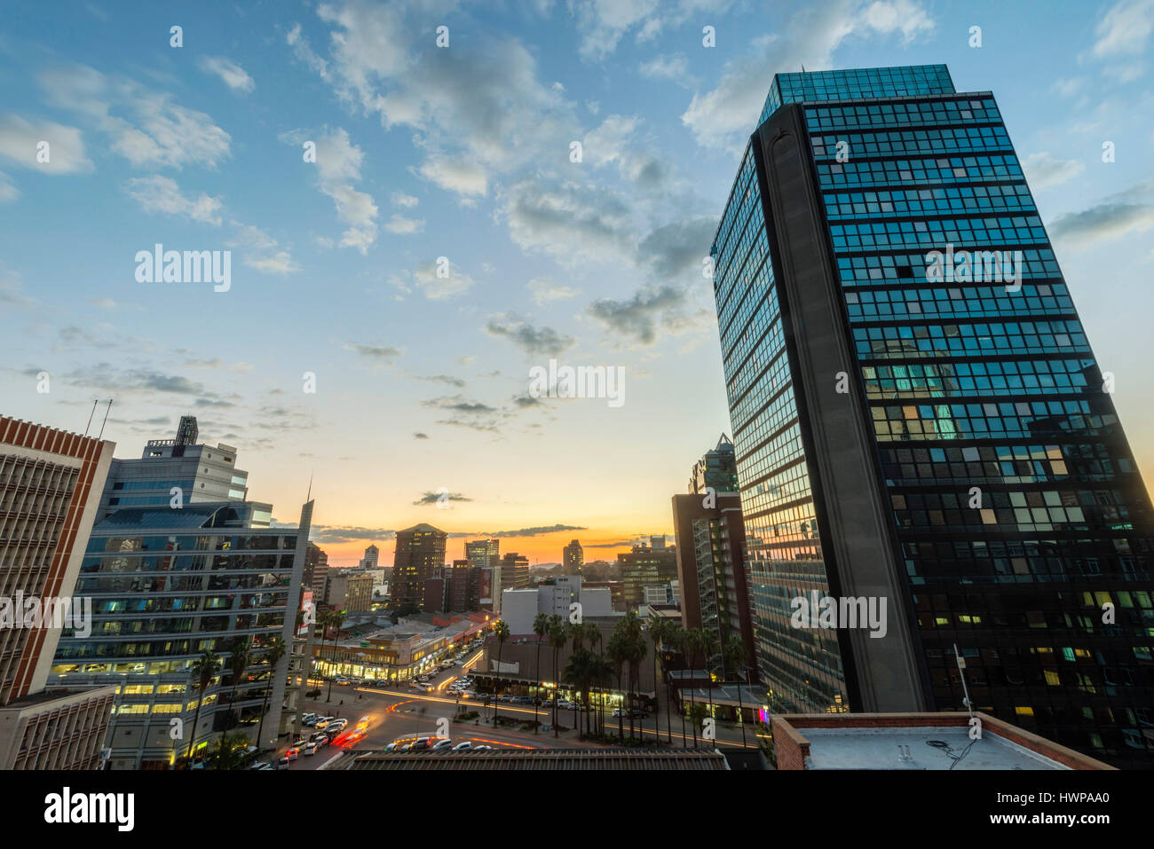 Harare is the capital city of Zimbabwe Stock Photo - Alamy
