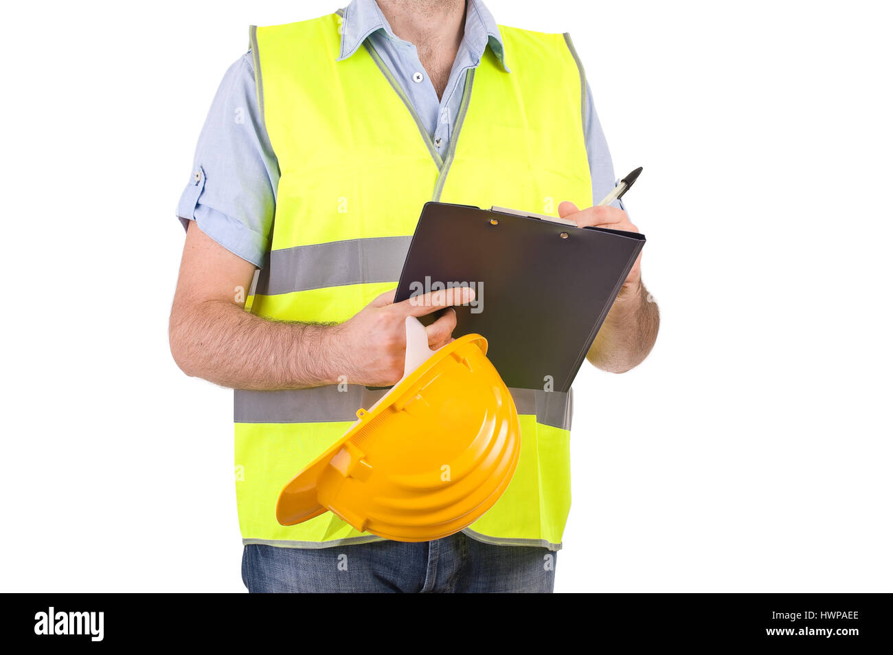 Blue collar worker Stock Photo - Alamy