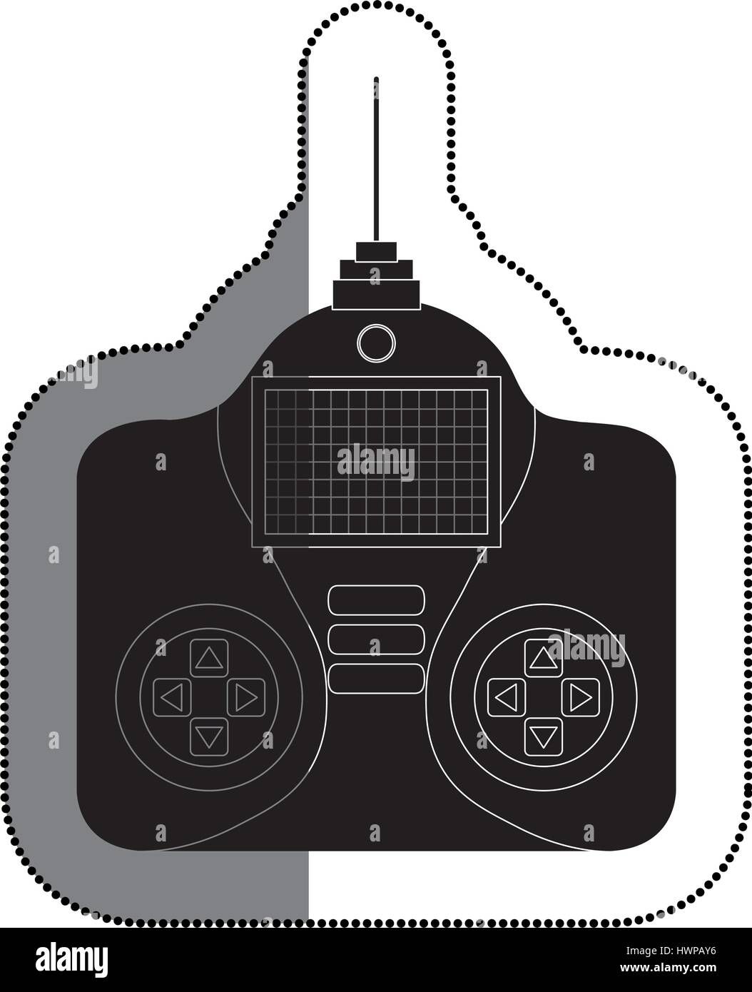 drone remote control isolated icon vector illustration design Stock ...
