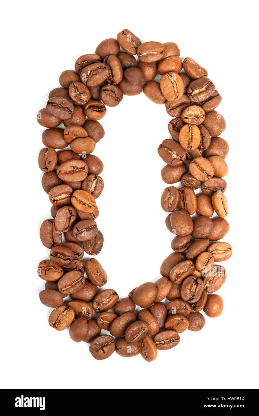 Number from coffee beans hi-res stock photography and images - Alamy