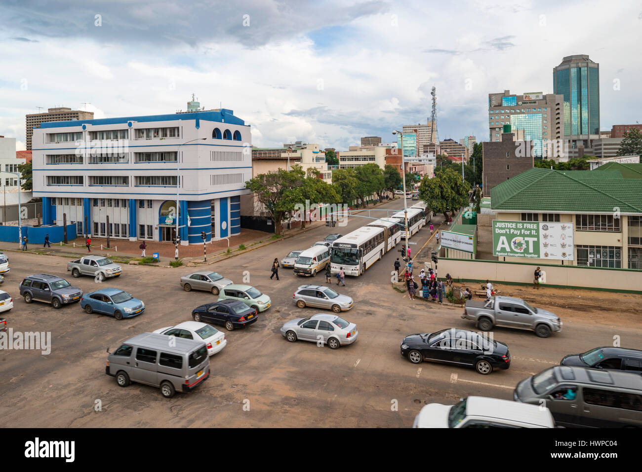 Harare is the capital city of Zimbabwe Stock Photo - Alamy