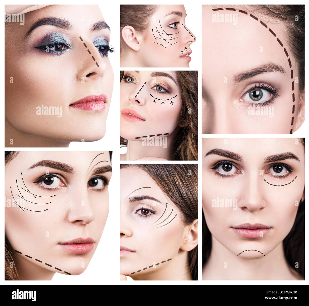 Dotted Arrows High Resolution Stock Photography and Images - Alamy