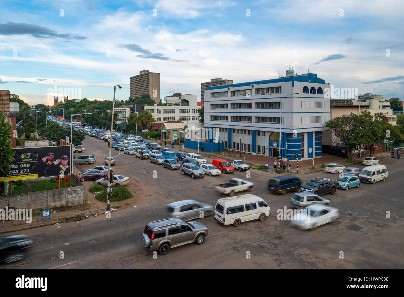 Harare is the capital city of Zimbabwe Stock Photo - Alamy