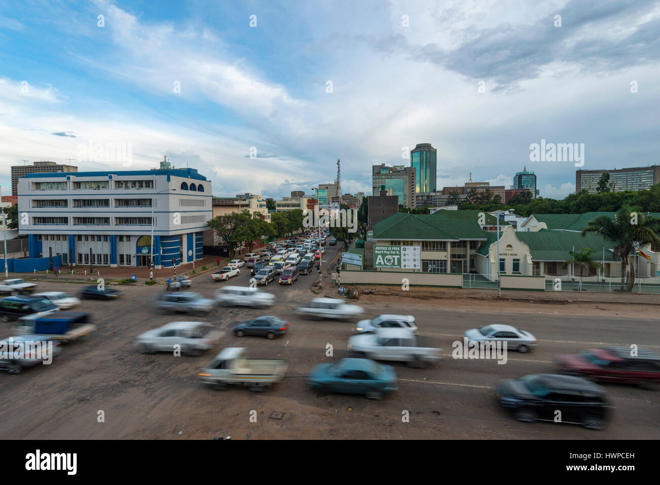 Harare is the capital city of Zimbabwe Stock Photo - Alamy