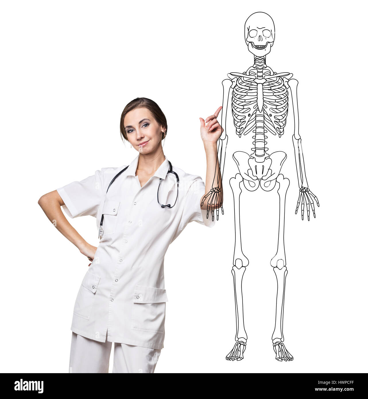 Doctor explain Cut Out Stock Images & Pictures - Alamy