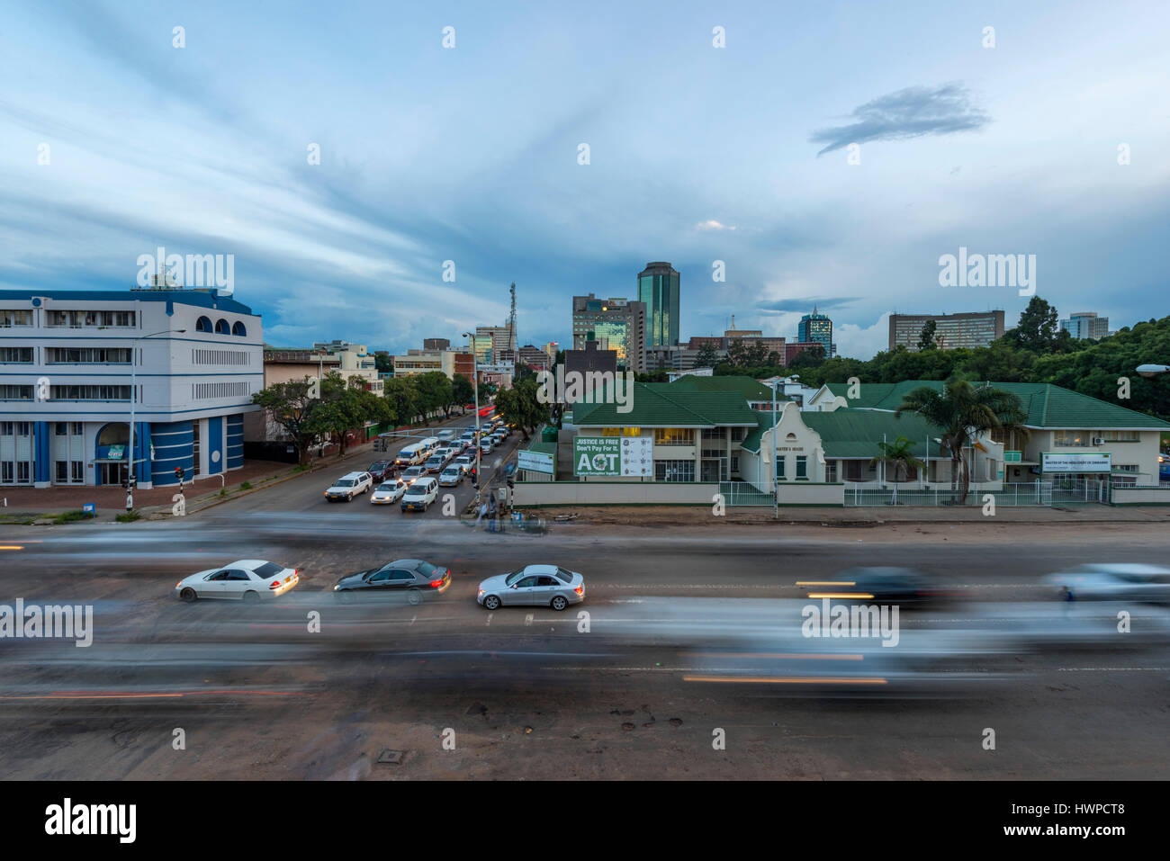 Harare is the capital city of Zimbabwe Stock Photo - Alamy