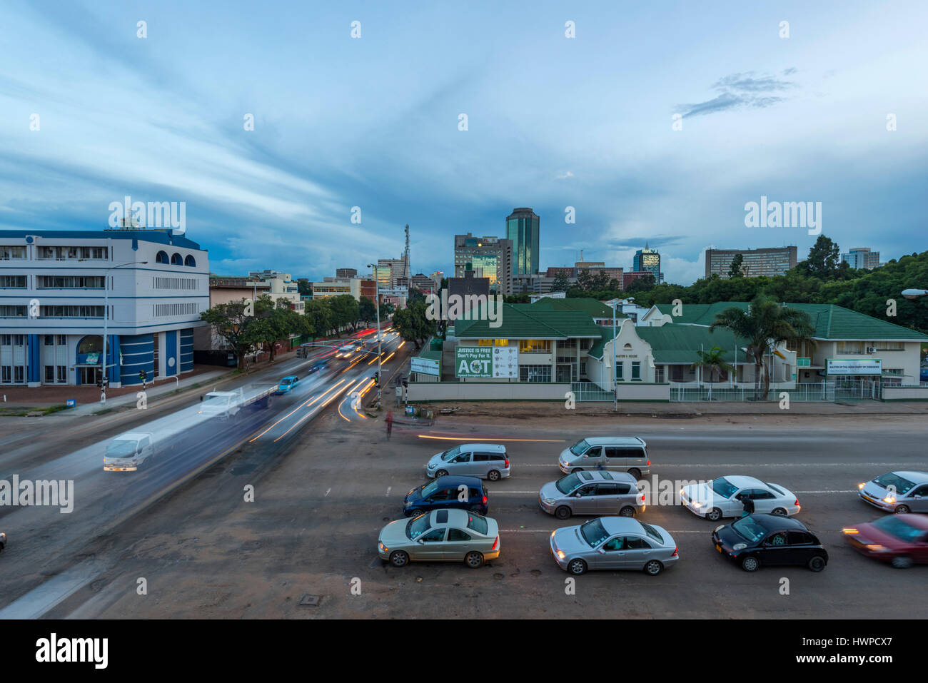 Harare is the capital city of Zimbabwe Stock Photo - Alamy