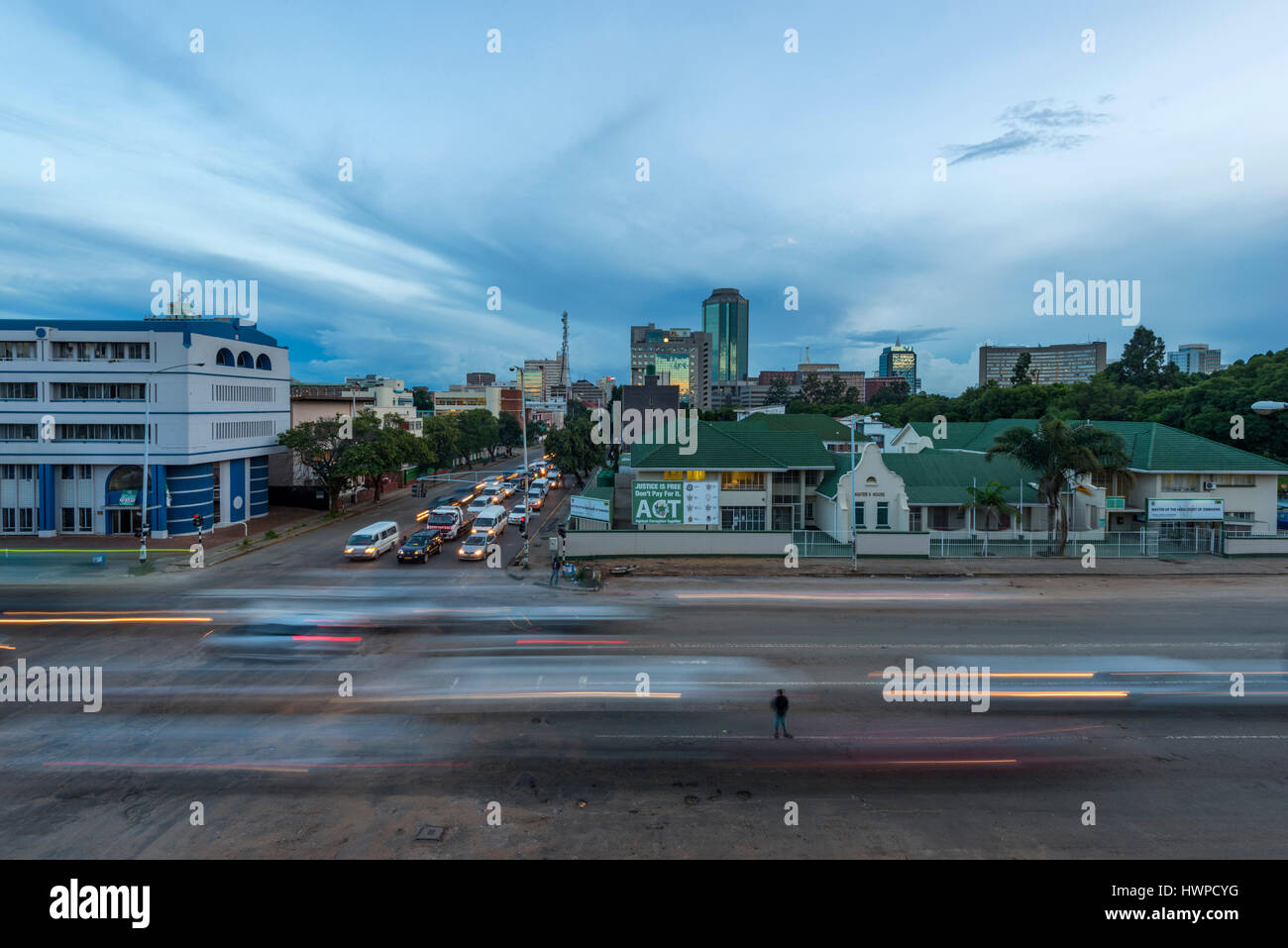 Harare is the capital city of Zimbabwe Stock Photo - Alamy