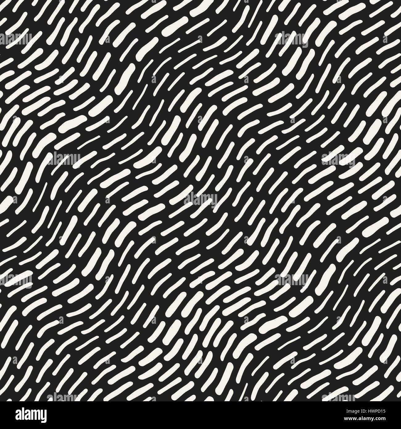 Abstract Background With Rounded brush strokes. Doodle Vector Seamless ...