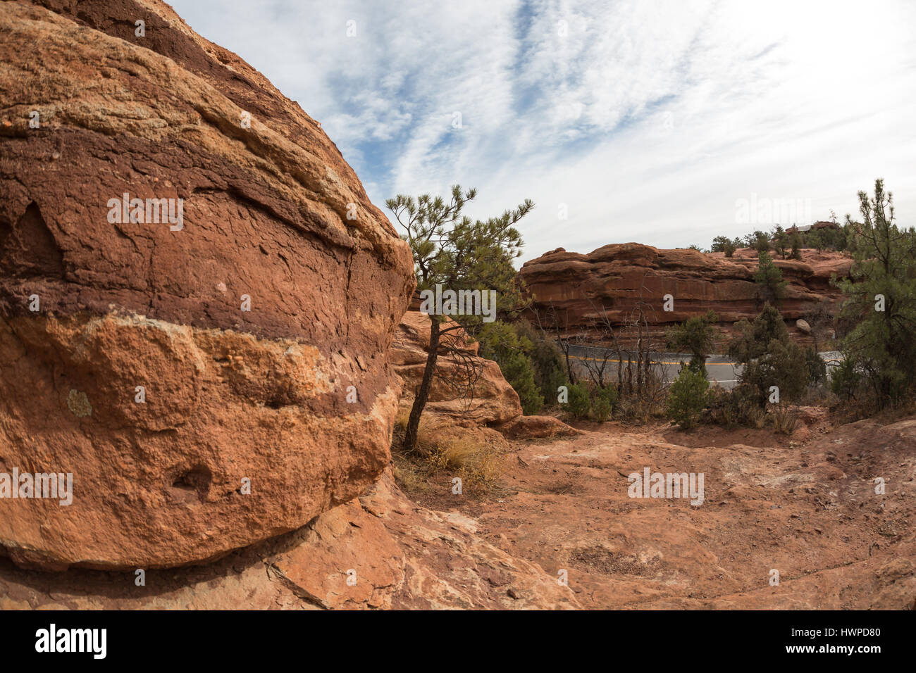 Red rocks amphitheater colorado hiking hi-res stock photography and ...