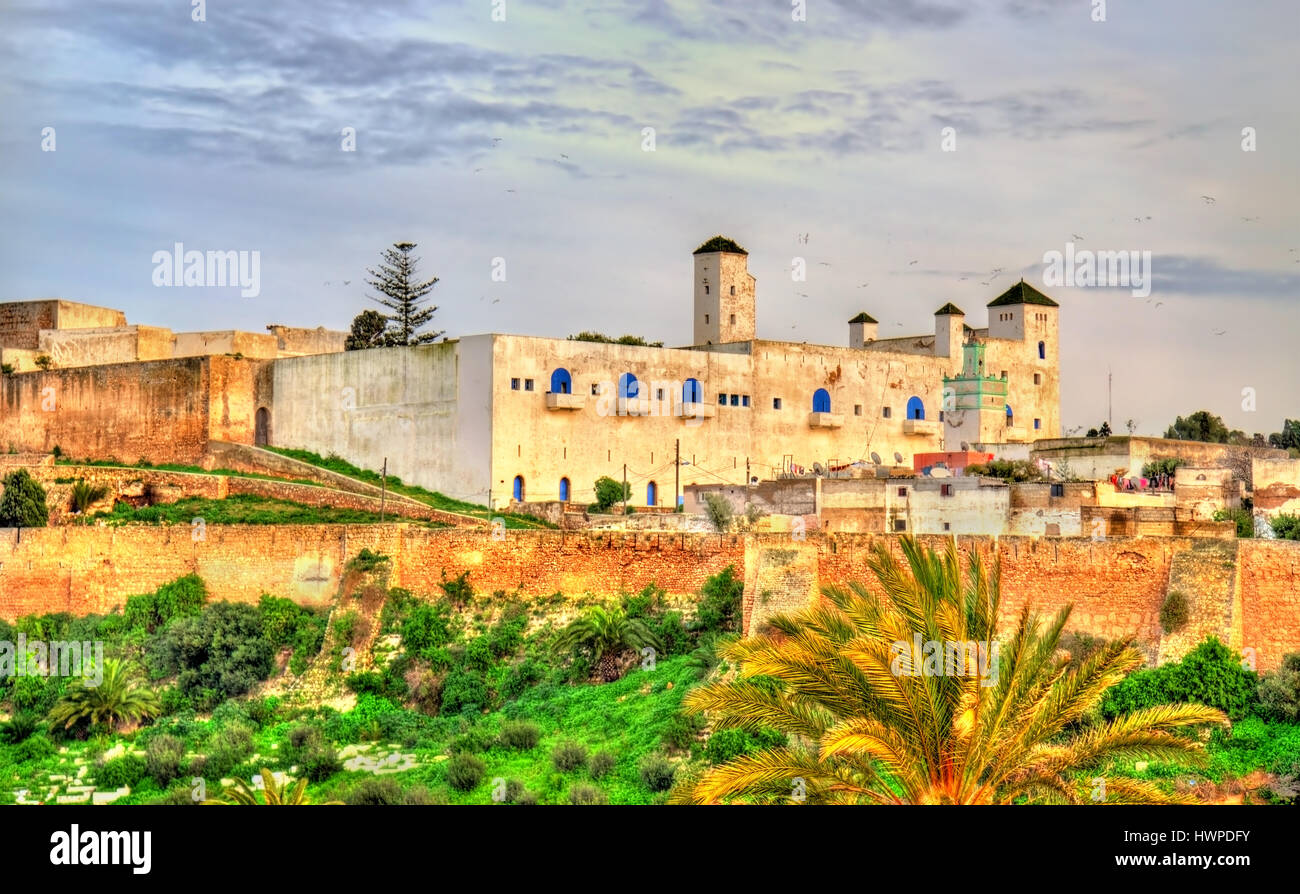 Cityscape of Safi, a city in western Morocco on the Atlantic Ocean ...