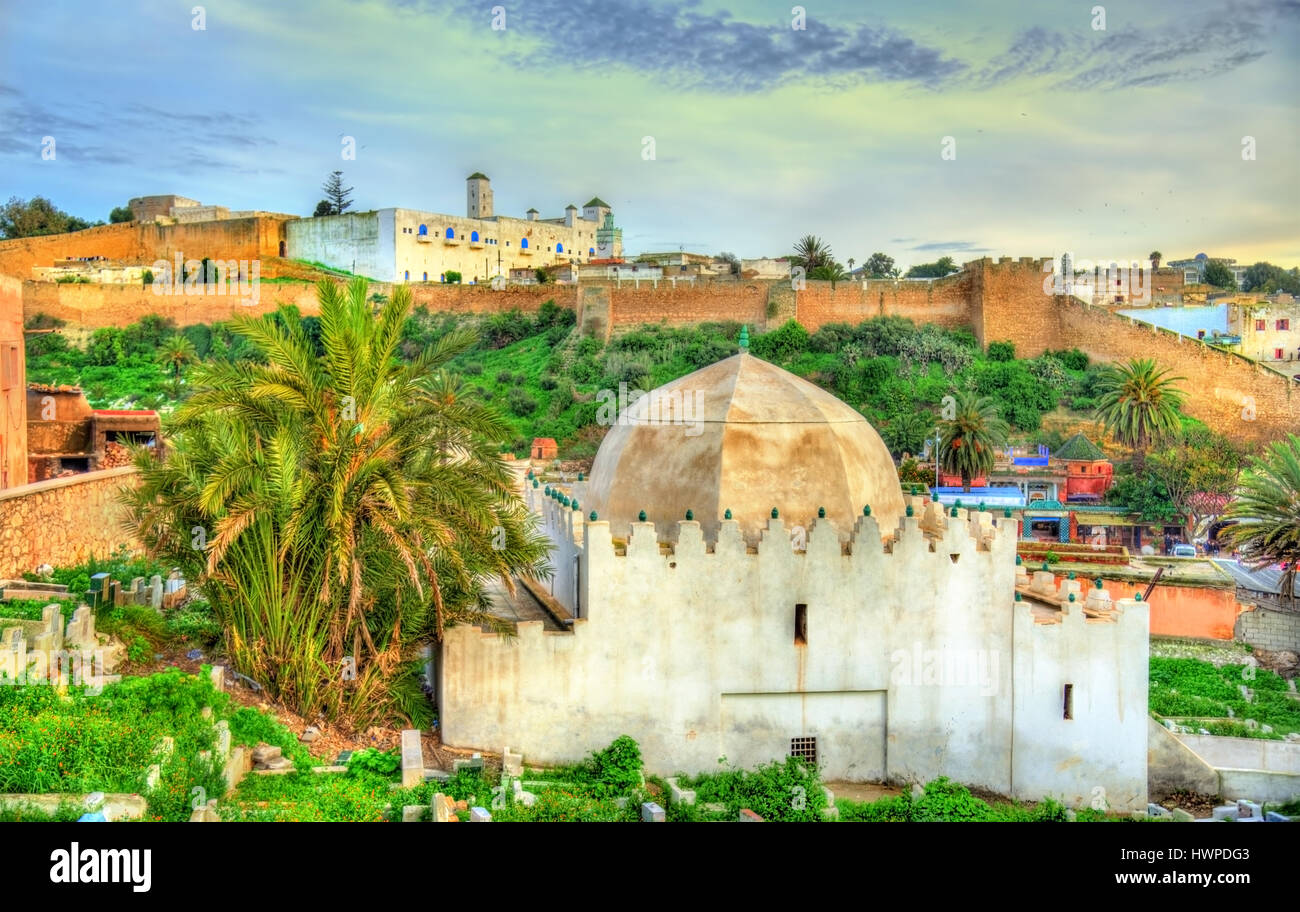 Cityscape of Safi, a city in western Morocco on the Atlantic Ocean ...