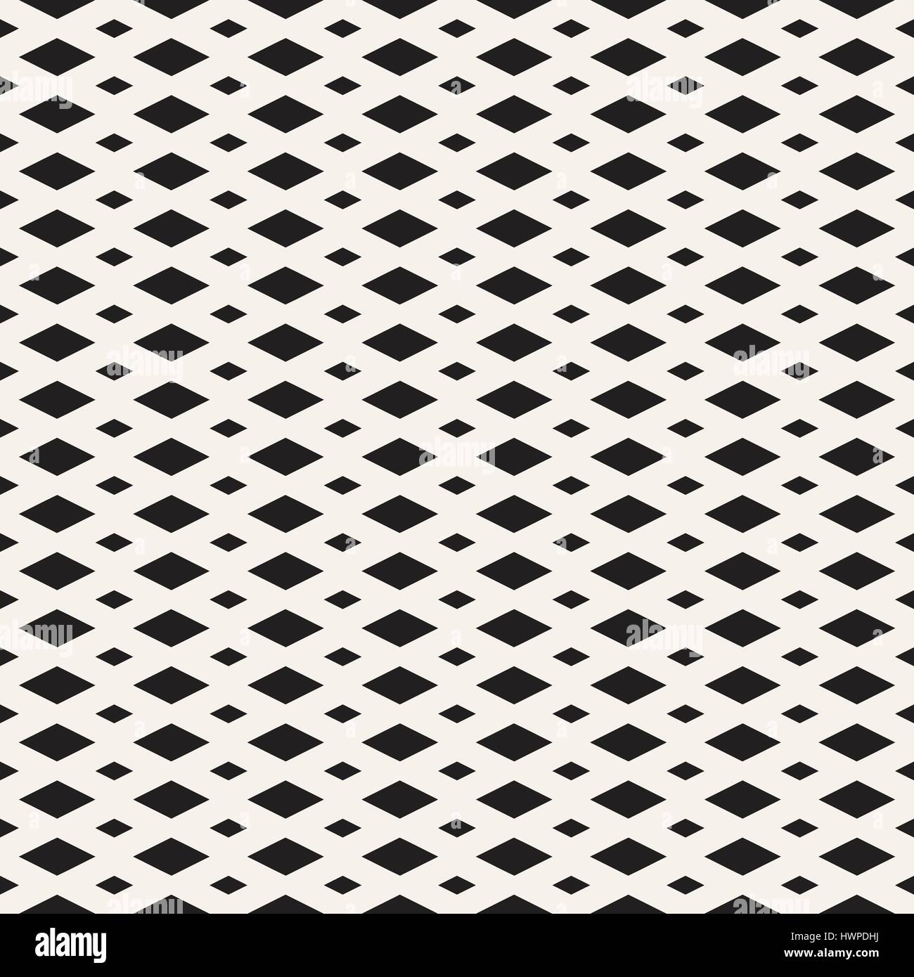 Rectangle Shape Halftone. Modern Geometric Lattice Texture. Vector ...