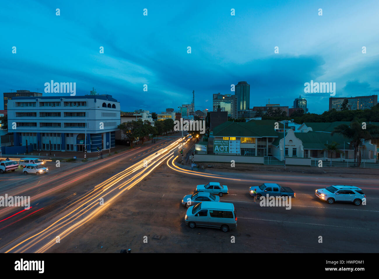 Harare is the capital city of Zimbabwe Stock Photo - Alamy