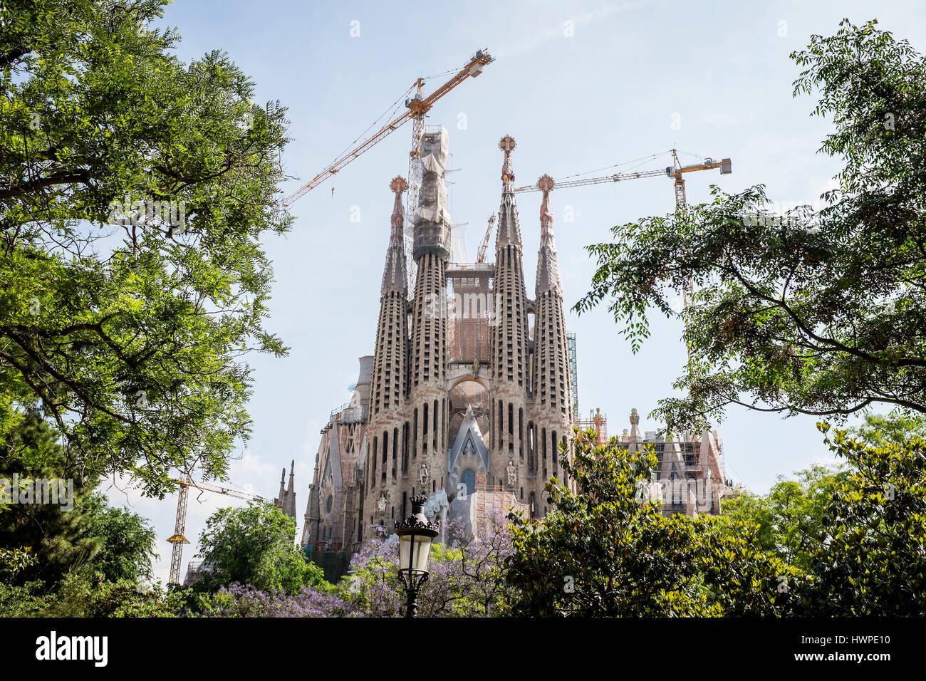 The Sagrada Família is a large Roman Catholic church in Barcelona ...