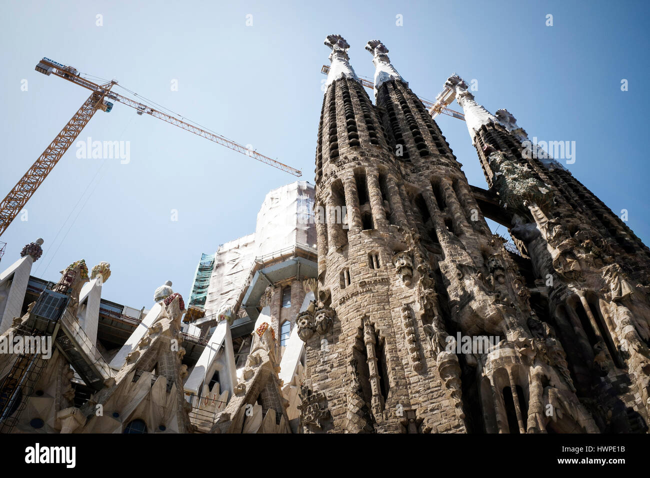 The Sagrada Família is a large Roman Catholic church in Barcelona ...