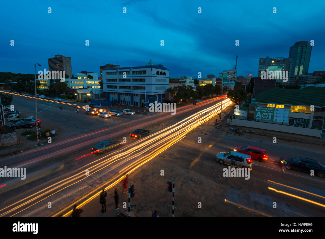 Harare is the capital city of Zimbabwe Stock Photo - Alamy