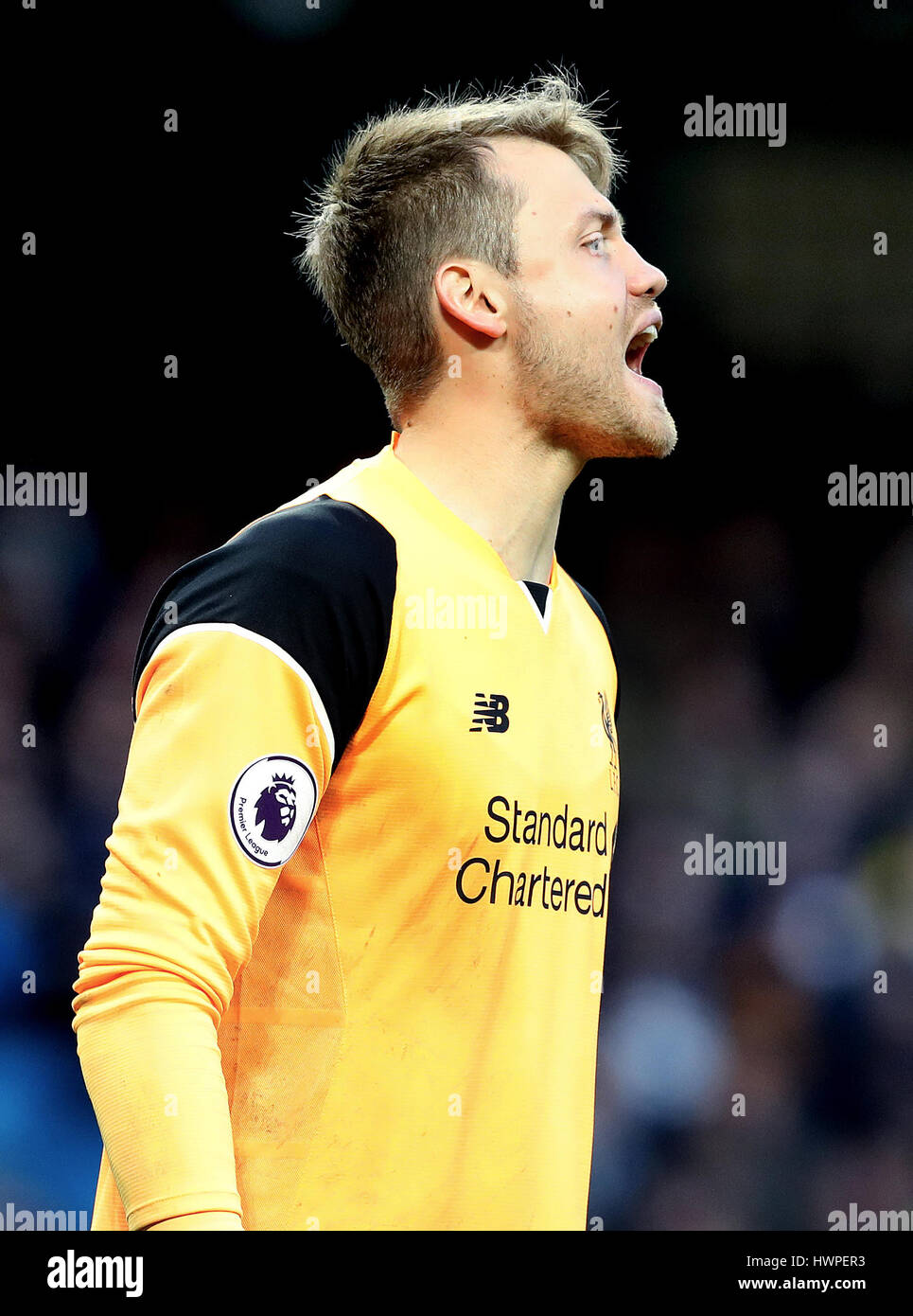 Liverpool goalkeeper Simon Mignolet Stock Photo - Alamy
