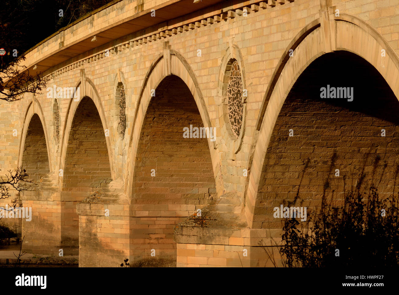 Coldstream bridge over the River Tweed Stock Photo - Alamy