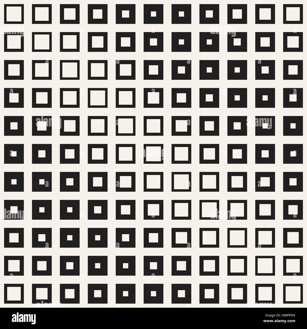 Repeating Geometric Rectangle Tiles. Vector Seamless Pattern Stock ...