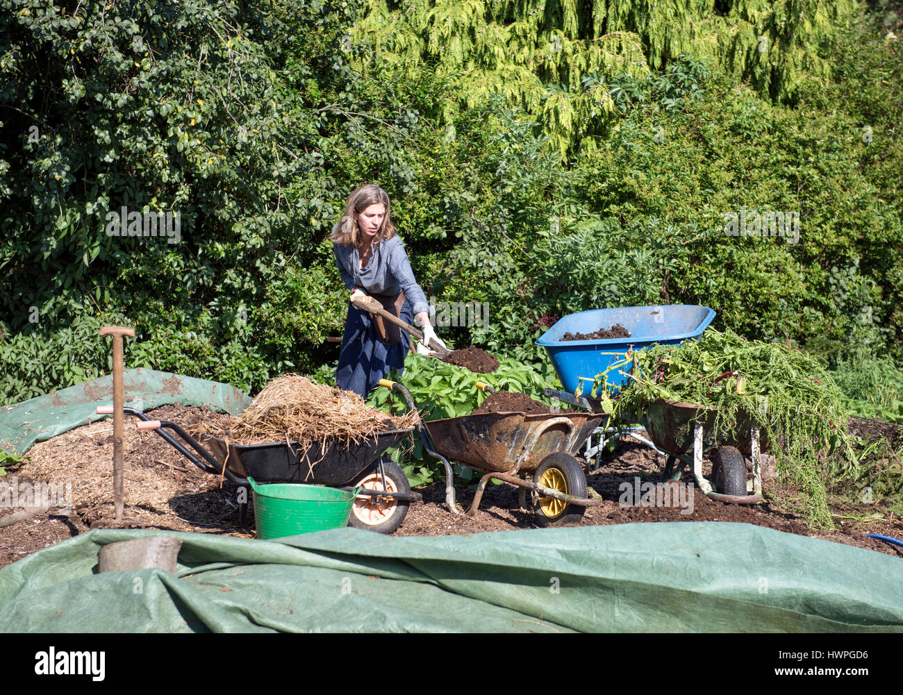 The Land Gardeners Henrietta Courtauld (pictured) and Bridget Elworthy ...