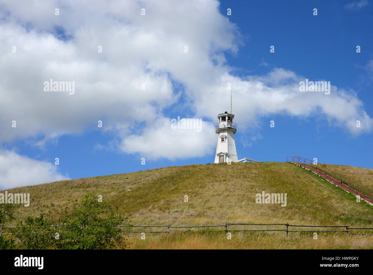 Lighthouse, Cochin, Saskatchewan, Canada Stock Photo - Alamy