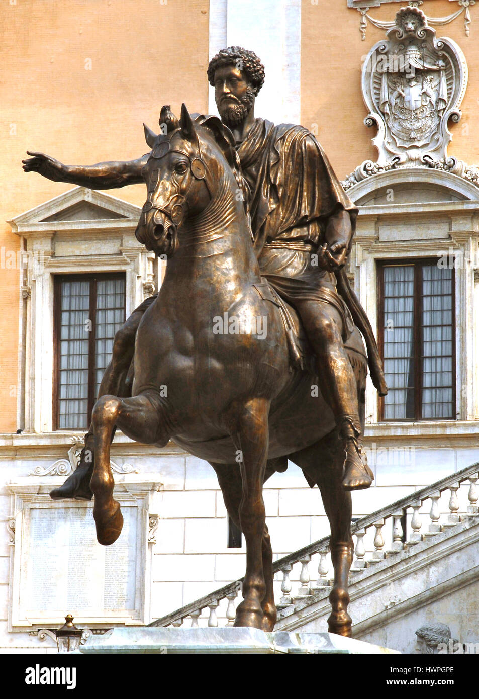 Marcus Aurelius statue Stock Photo - Alamy