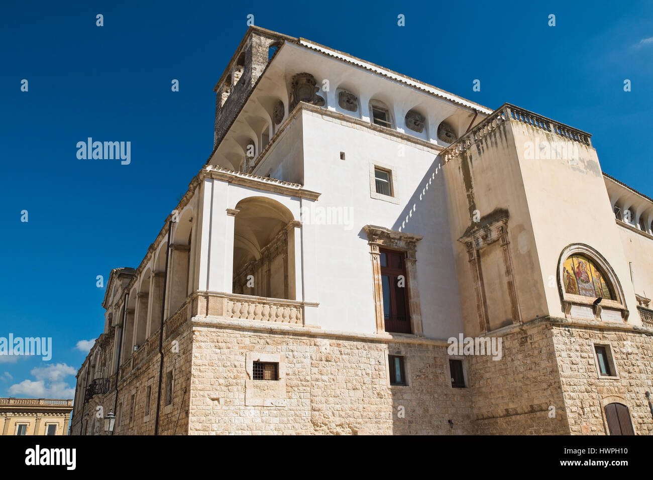 De Mari Palace. Acquaviva delle fonti. Puglia. Italy Stock Photo - Alamy