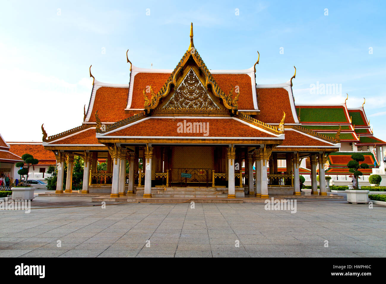 kho samui bangkok in thailand incision of the buddha gold temple Stock ...