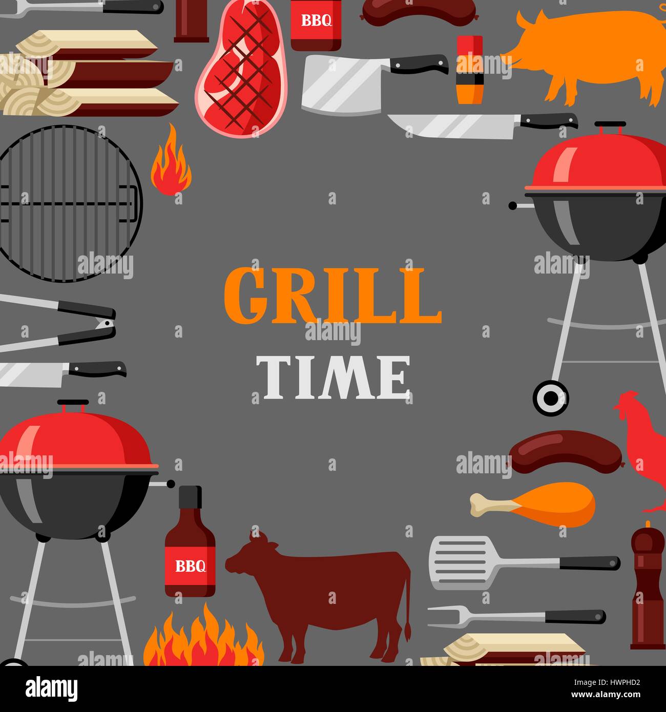 Outdoor time Stock Vector Images - Alamy