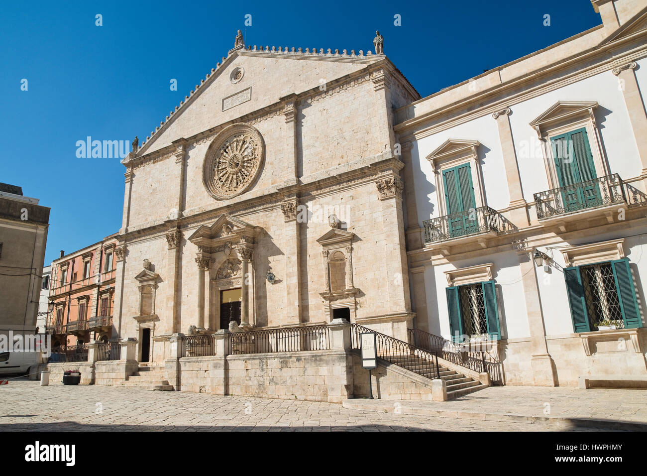 Cathedral of Acquaviva delle fonti. Puglia. Italy Stock Photo - Alamy