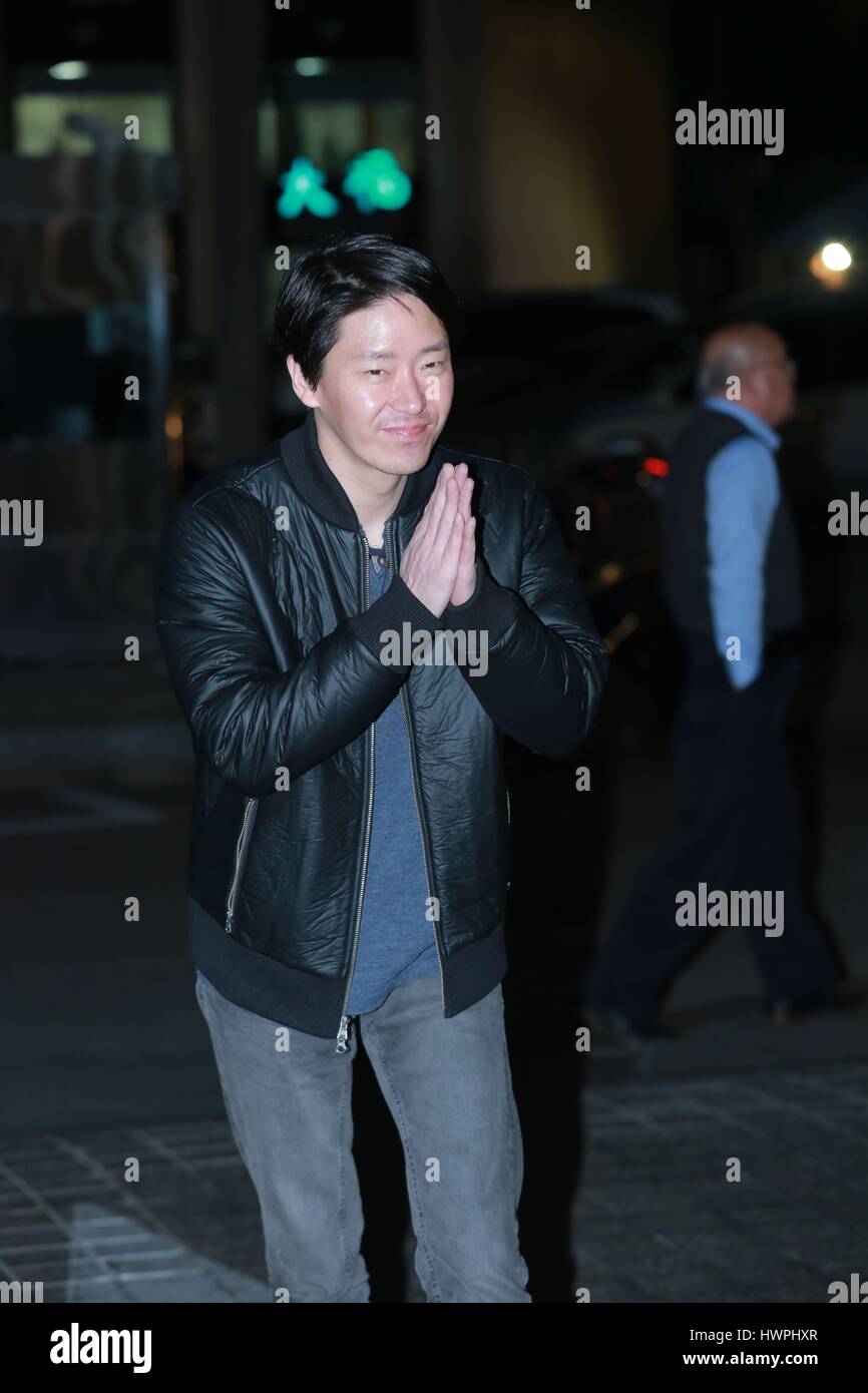 Seoul, Korea. 21st Mar, 2017. Ki joon Um, Seong Ji, Hyeon-kyung Eom and ...