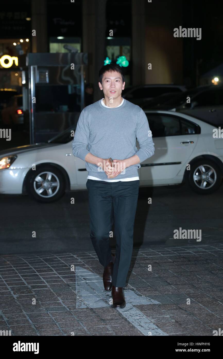 Seoul, Korea. 21st Mar, 2017. Ki joon Um, Seong Ji, Hyeon-kyung Eom and ...