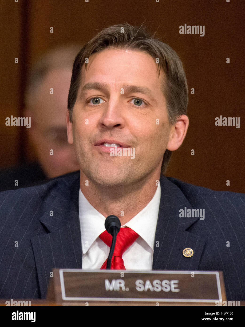 Washington, Us. 21st Mar, 2017. United States Senator Ben Sasse ...