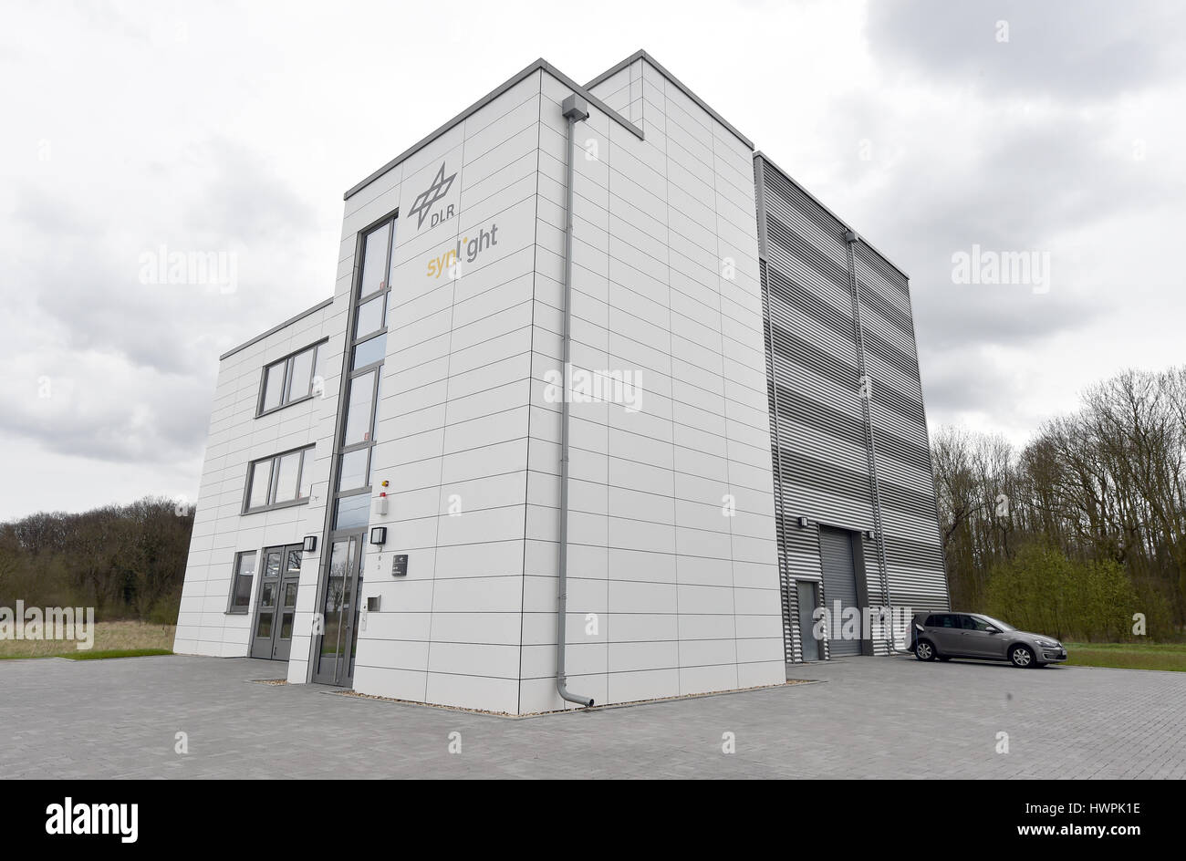 Juelich, Germany. 21st Mar, 2017. The building that houses the Xenon ...
