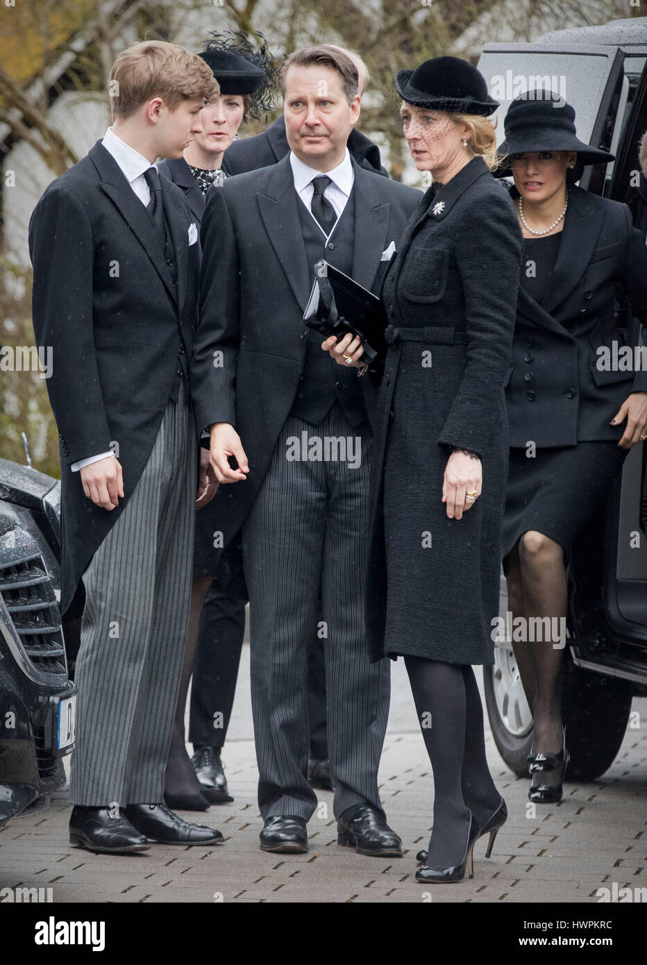 Bad Berleburg, Germany. 21st Mar, 2017. Princess Alexandra, Count ...