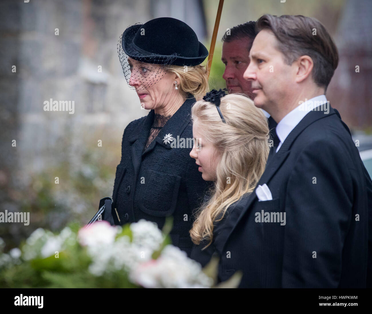 Bad Berleburg, Germany. 21st Mar, 2017. Princess Alexandra and her ...