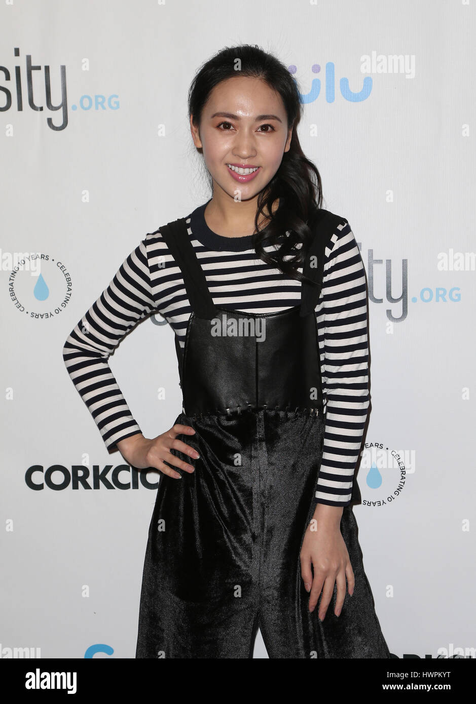 Beverly Hills, USA. 21st Mar, 2017. Candy Wang, at Generosity.org ...