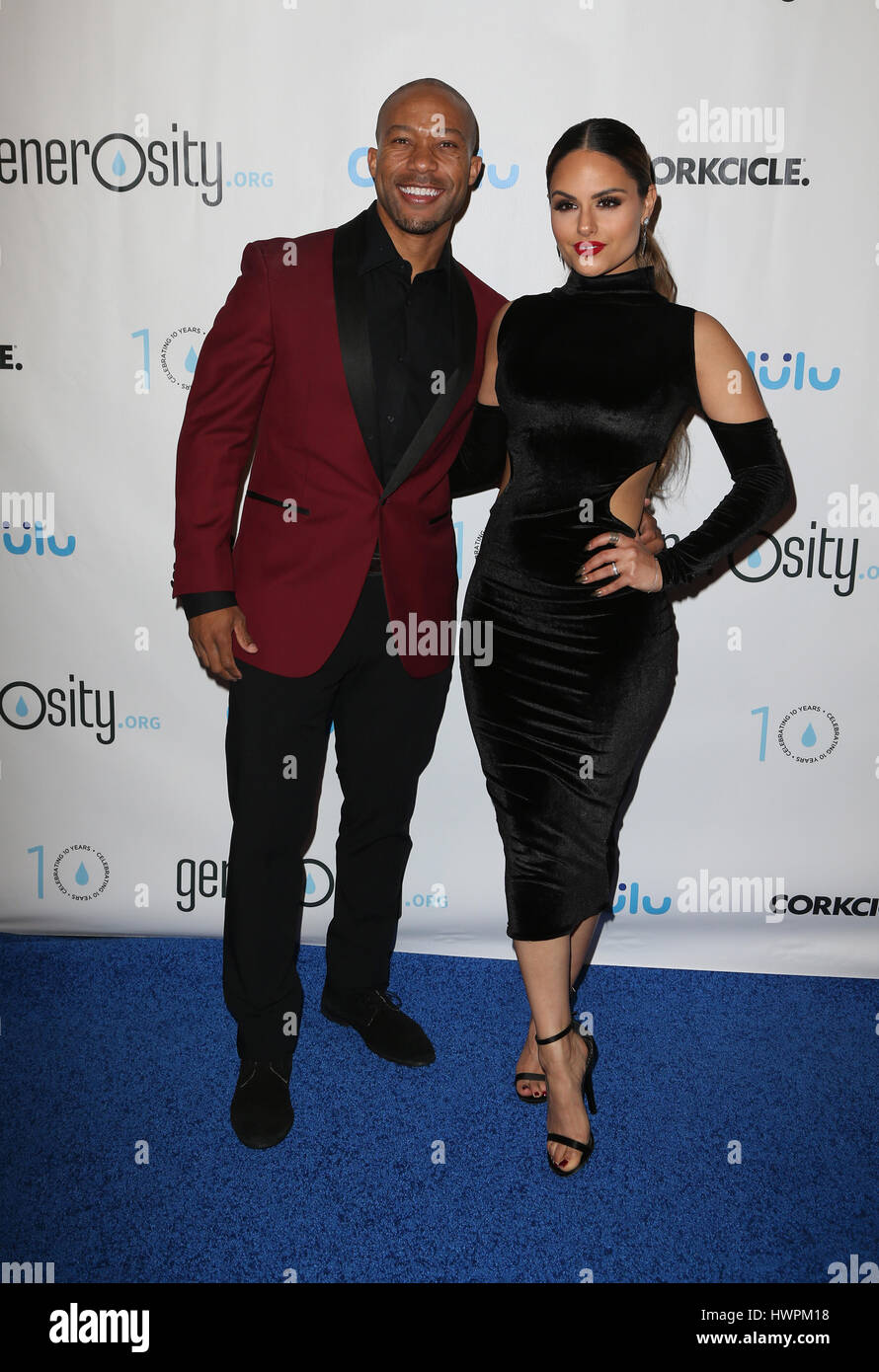 Beverly Hills, USA. 21st Mar, 2017. Jimmy R.O. Smith, Pia Toscano, at ...