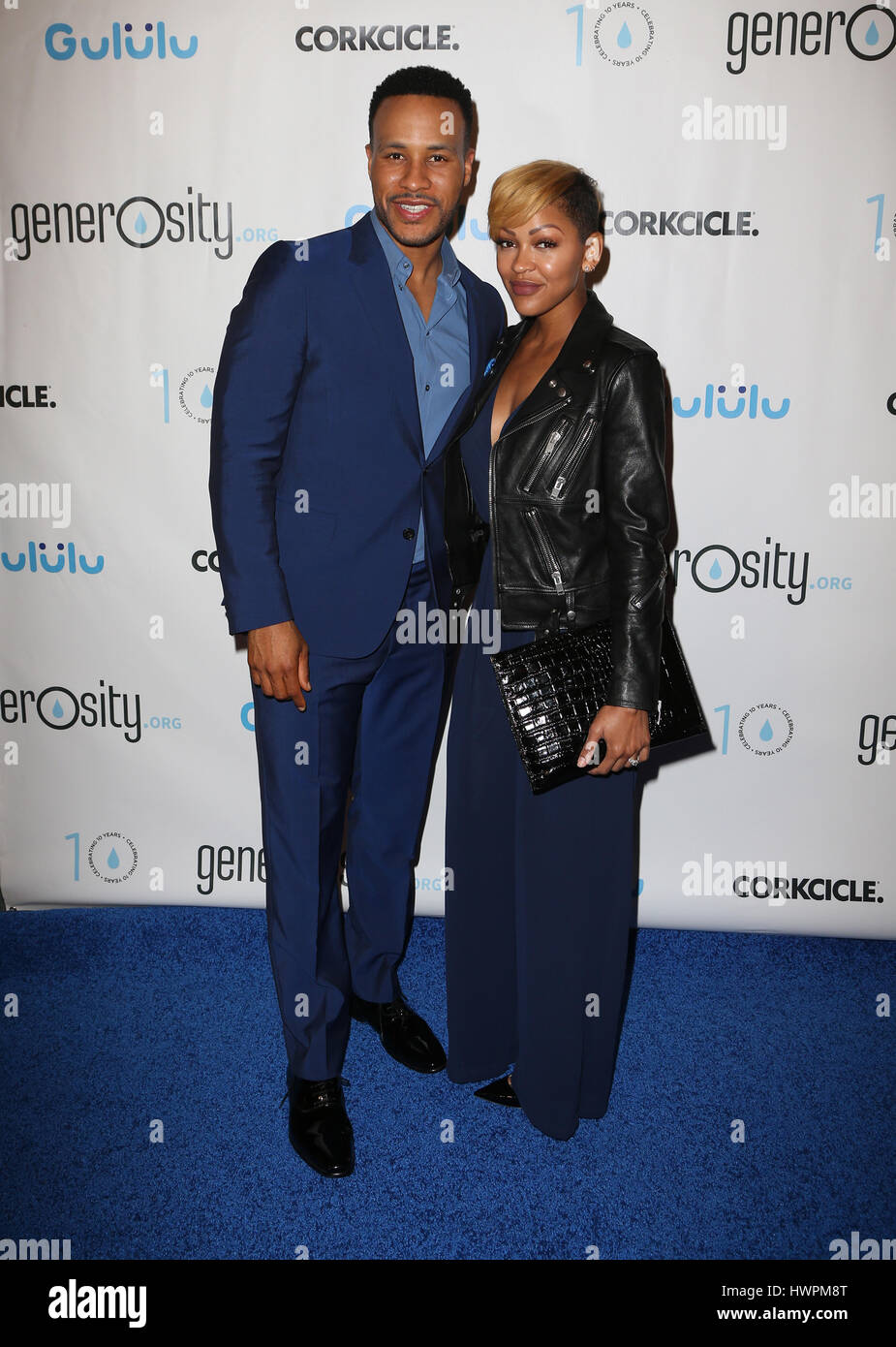 Beverly Hills, USA. 21st Mar, 2017. DeVon Franklin, Meagan Good, at ...