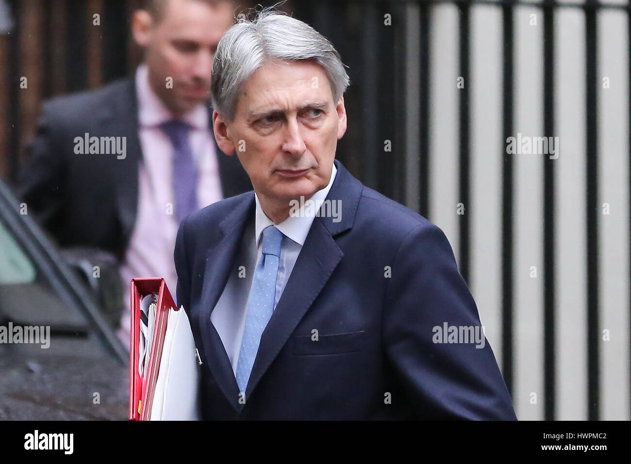 Downing Street. London, UK. 22nd Mar, 2017. Philip Hammond Chancellor ...