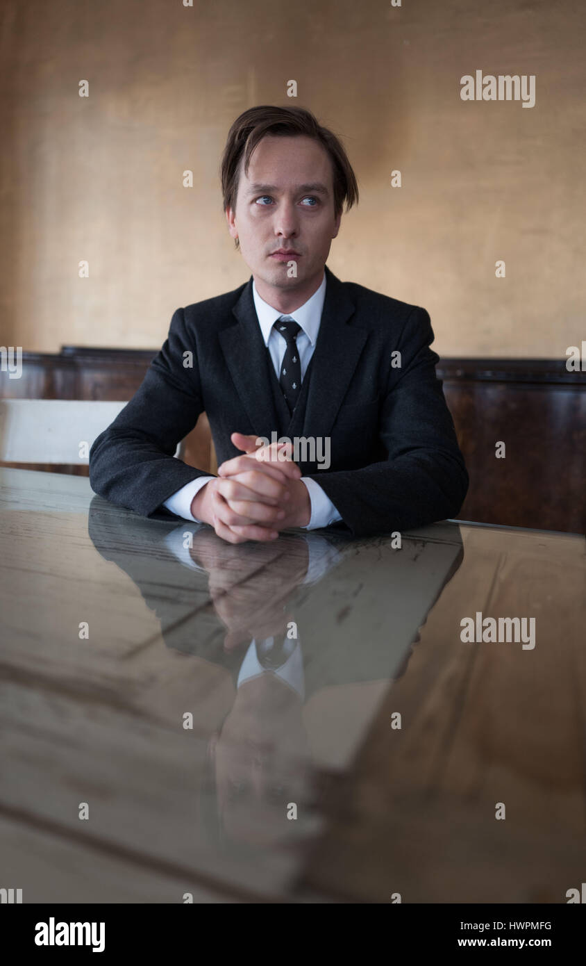 Berlin, Germany. 22nd Mar, 2017. German singer and actor Tom Schilling ...