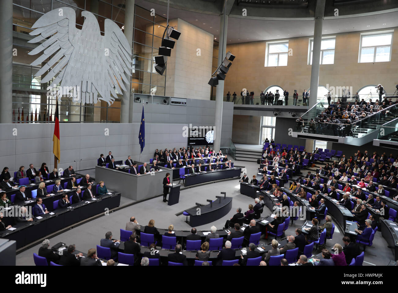 Berlin, Germany. 22nd Mar, 2017. Malu Dreyer, premier of the German ...