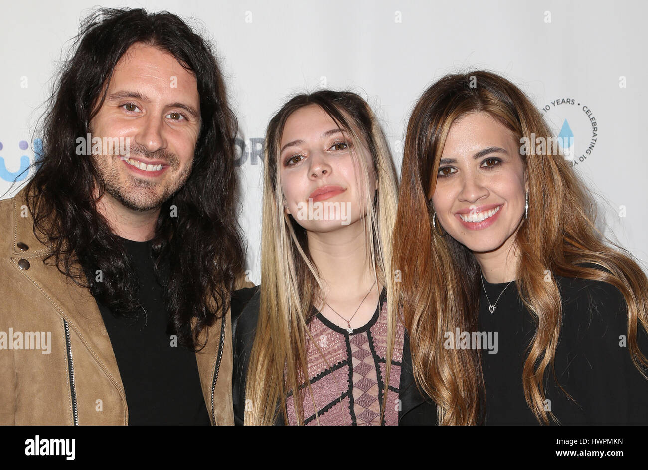 Beverly Hills, USA. 21st Mar, 2017. Ryan Edgar, Nikki Edgar, Jaslyn ...