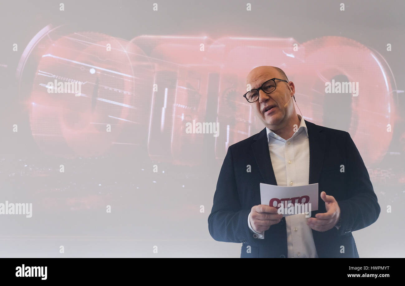 Hamburg, Germany. 22nd Mar, 2017. Marc Opelt, executive board member in ...