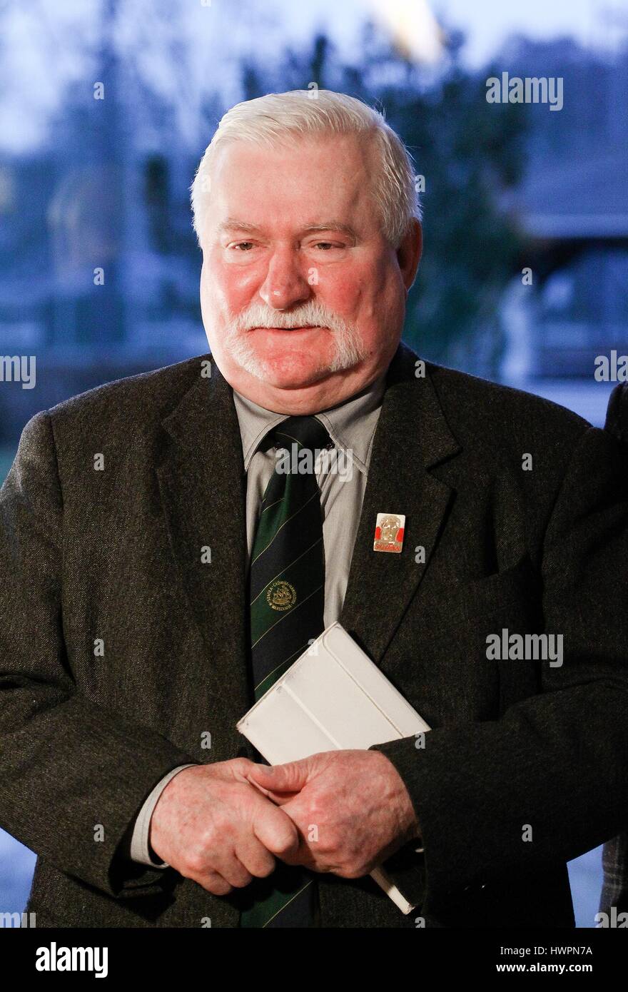 Lech Walesa, Poland's former president and Solidarity leader ...