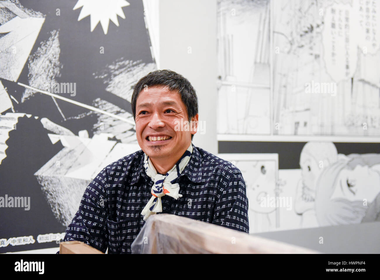 London, UK. 22 March 2017. Architect Keisuke Oka is seen in front of ...